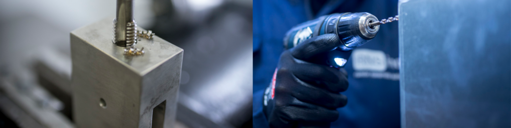 Taladro, Roscado y Avellanado